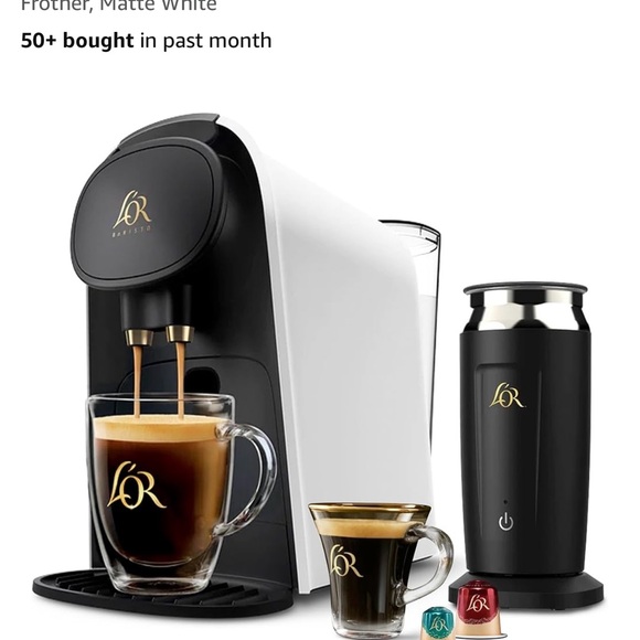 Kitchen | Lor Barista Coffee Machine Set Black And White | Poshmark